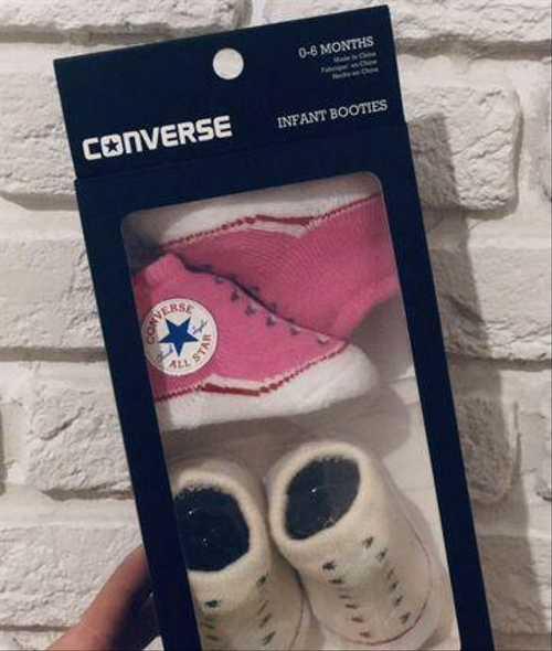 Пинетки converse 6-12 мес