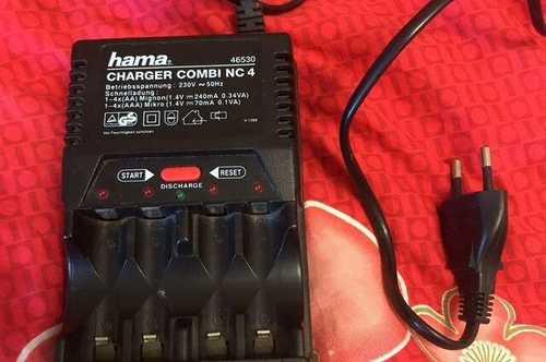 Зарядное устройство hama combi 4