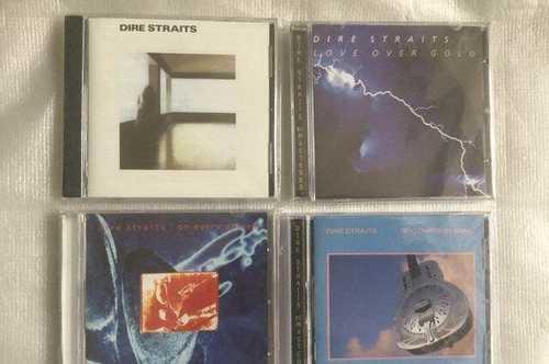 CD альбомы Dire Straits,Mark Knopfler, Nirvana,Sco