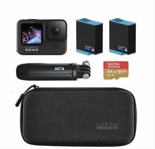 Камера GoPro Hero 9 Black + Micro Sd 64GB