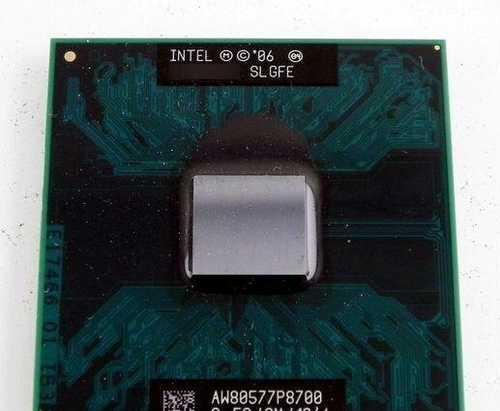 Процессор для ноутбука Core2 Duo P8700
