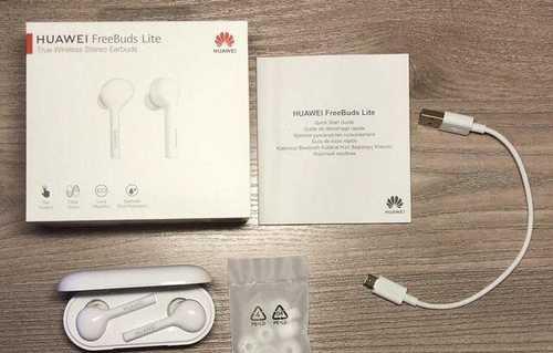 Беспроводные (TWS) наушники "Huawei FreeBuds Lite"