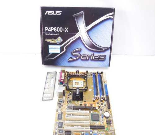 Материнская плата asus P4P800-X