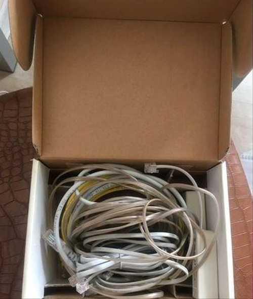Провода кабели телефонные в коробке