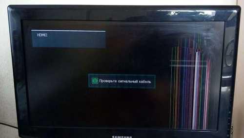 Телевизор Samsung le26r81b матрица с полосками