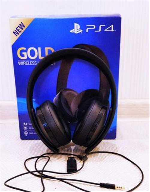 Беспроводные наушники sony gold