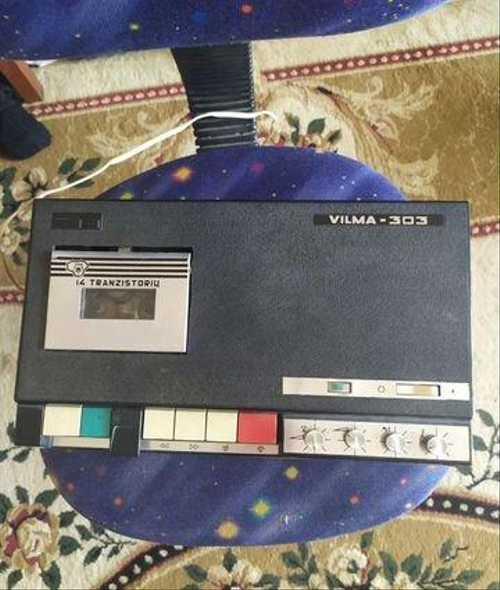 Кассетный магнитофон vilma -303