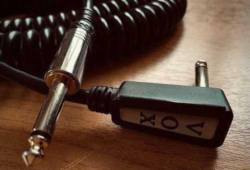 Гитарный кабель VOX Vintage Coiled Cable Black 9.0