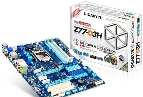 Комплект Gigabite Z77-D3H + i7 3770 + 16gb