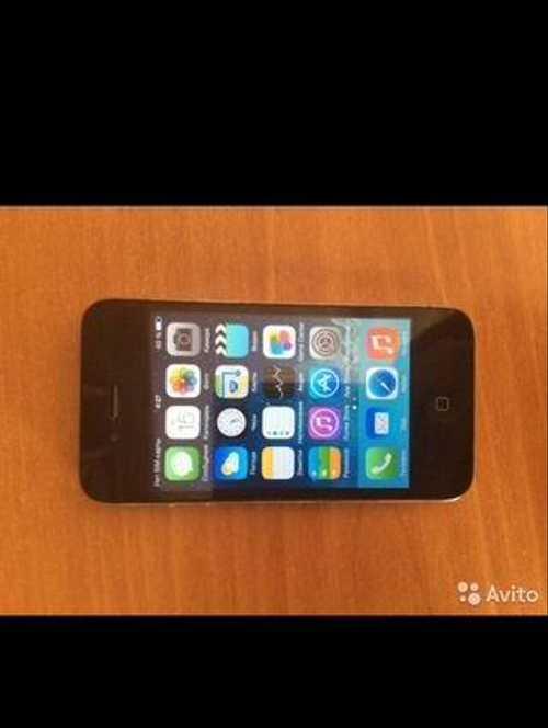 iPhone черный 4 32 gb