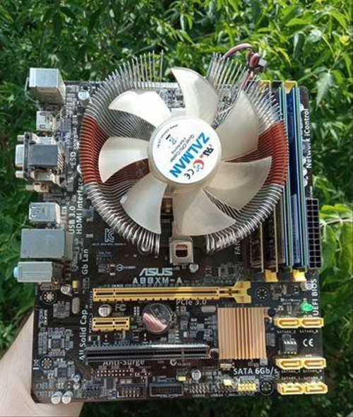 AMD a10 5800k + FM2 asus a88xm2-a + 8gb ddr3