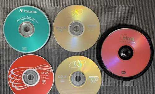 Болванки Mirex DVD+R 8.5gb, DVD-RW, CD-RW