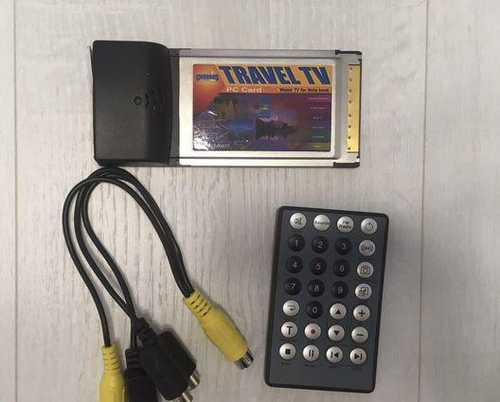 Pcmcia (PC card) - TV/FM тюнер chronos