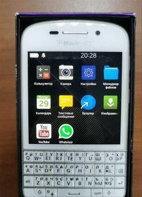Смартфон BlackBerry Q10 LTE белый 2 штуки