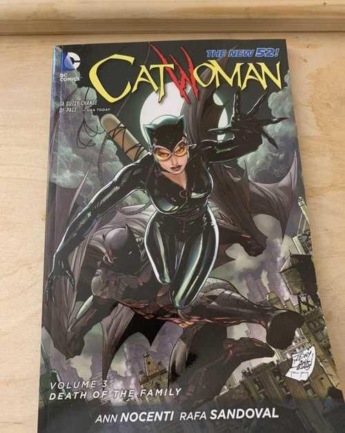 Комикс (женщина-кошка) Catwoman volume 3 death of