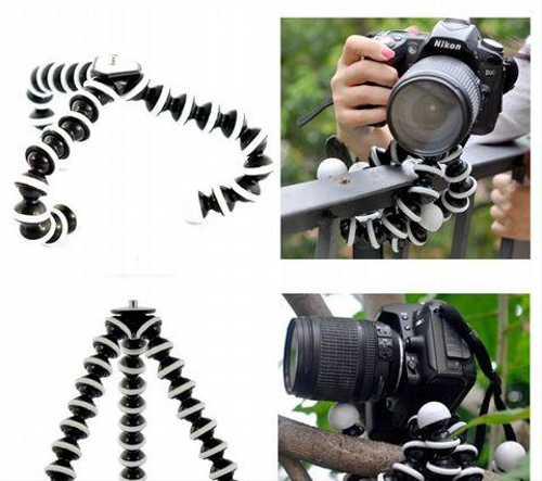 Гибкий штатив Gorillapod для фото-видеокамеры