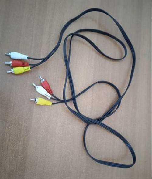 Кабель 3RCA-3RCA