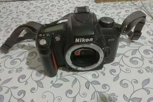 Зеркальный фотоаппарат Nikon F75 body плёночный фо