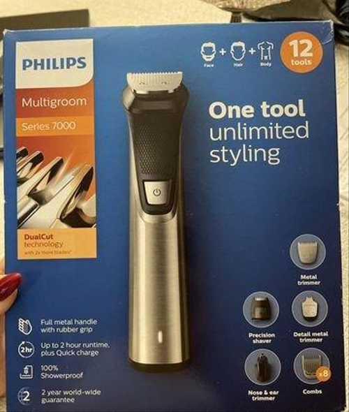Триммер philips Multigroom Series 7000 новый не вс