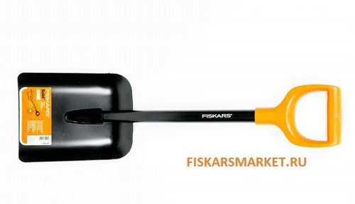 Лопата fiskars совковая укороченная