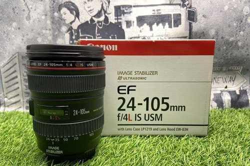 Canon 24-105mm f/4L is usm