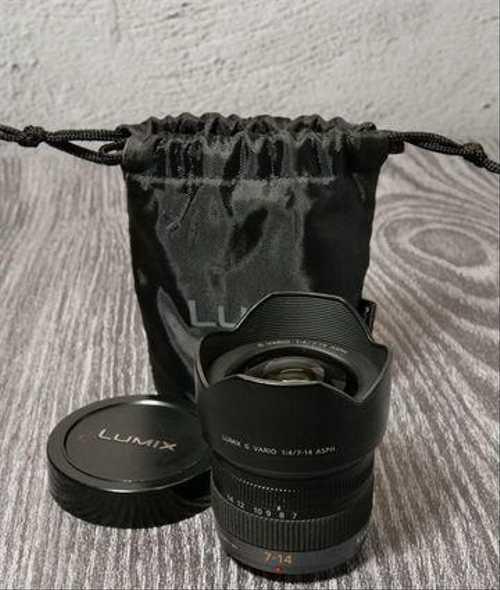 Panasonic lumix 7-14mm f/4.0 Aspherical