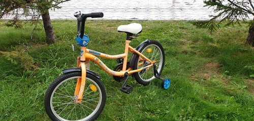 Nova Track Neptune Велосипед детский 18" оранжевый