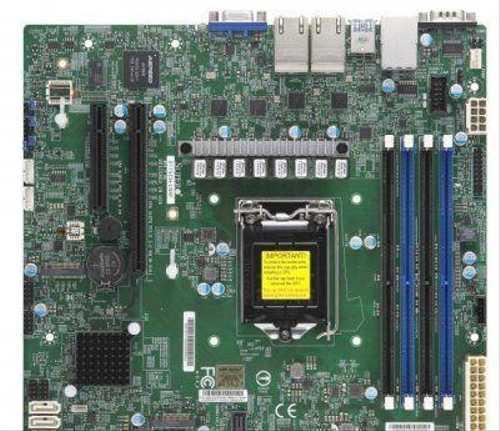 Материнская плата SuperMicro MBD-X11SCH-LN4F-O - н