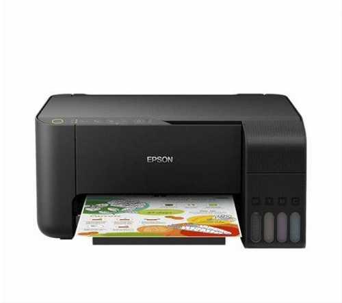Мфу Epson L3150 с снпч и чернилами originalam NET