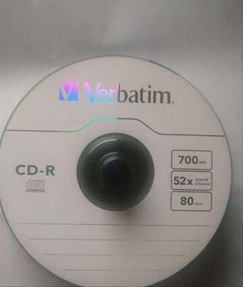 Болванка CD-R Verbatim 16 штук