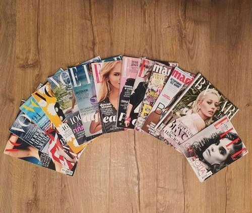 Журналы Vogue, Elle, Marie Claire, Harper's Bazaar