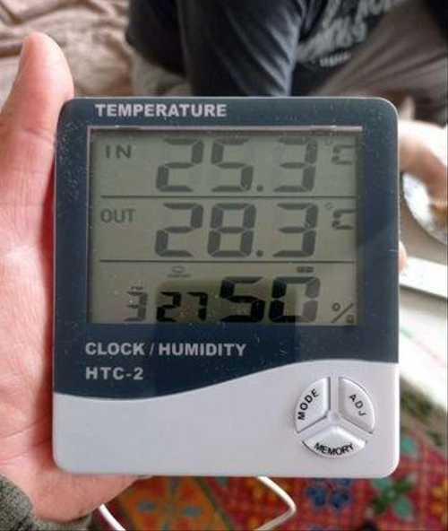 Метеостанция термометр гигрометр новый