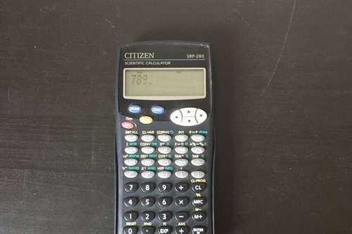 Калькулятор Citizen SRP-280