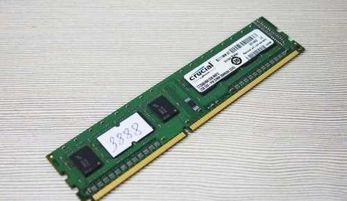 Оперативная память DDR3 2 GB 1333 MHz Crucial
