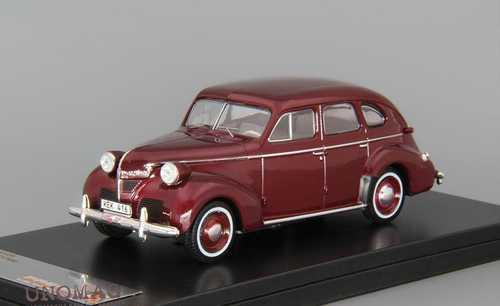 1:43 Volvo Pv60 1947, maroon red. Premium X