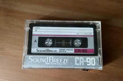 Аудиокассета. SoundBreez CR 90