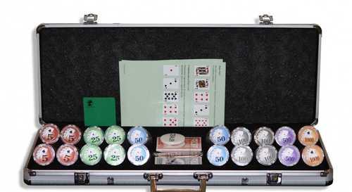 Набор для покера royal flush 500 фишек