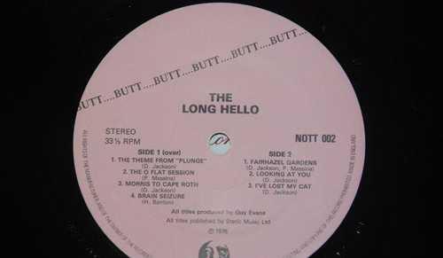 4 LP The Long Hello-uk- (Van Der Graaf Generator)