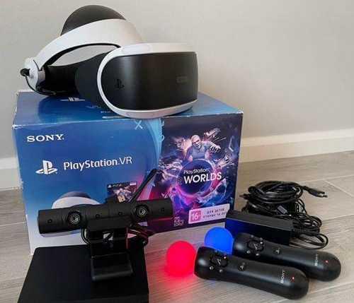Sony playstation VR v.2+камера