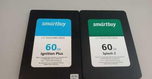 Жесткий диск SSD 60gb smartbuy