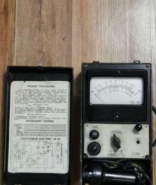 Электронный влагомер древесины эв-2К