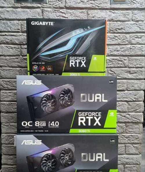 Видеокарта Gigabyte 3060ti RTX Eagle,Asus 3060ti