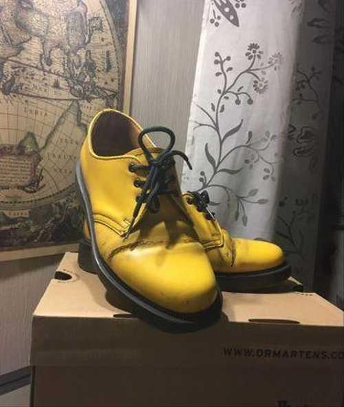 Ботинки dr martens 38 размера кожаные оригинал