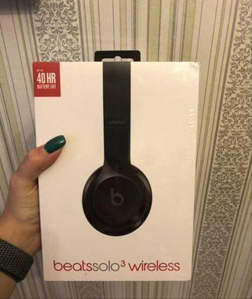 Беспроводные наушники beatssolo 3 wireless новые о