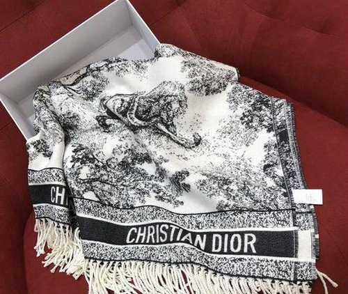 Christian Dior новый палантин.Кашемир