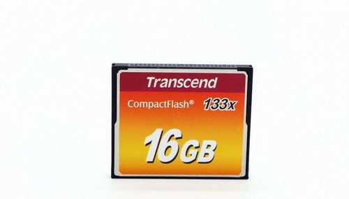 Флеш карта Compact Flash Transcend 16GB 133x