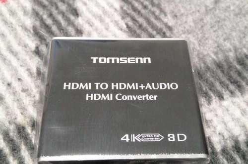 Hdmi аудио экстрактор hdmi в hdmi и оптический tos