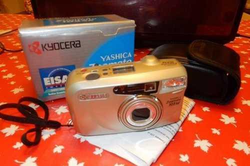 Пленочный фотоаппарат yashica zoomate 105se