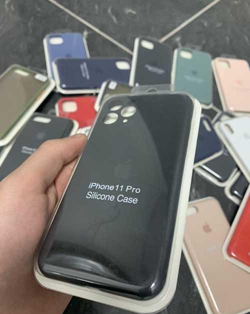 Чехол на iPhone 11 Pro Silicone Case Full Cover