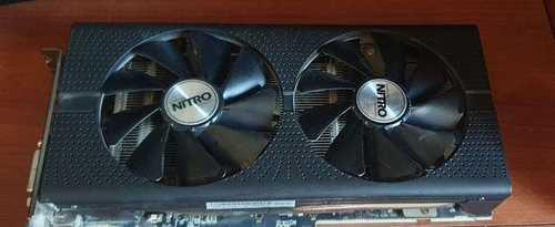 Видеокарта Radeon RX480 8gb sapphire nitro+